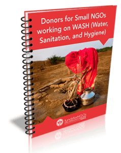 Donors for Small NGOs working on WASH (Water, Sanitation, and Hygiene)